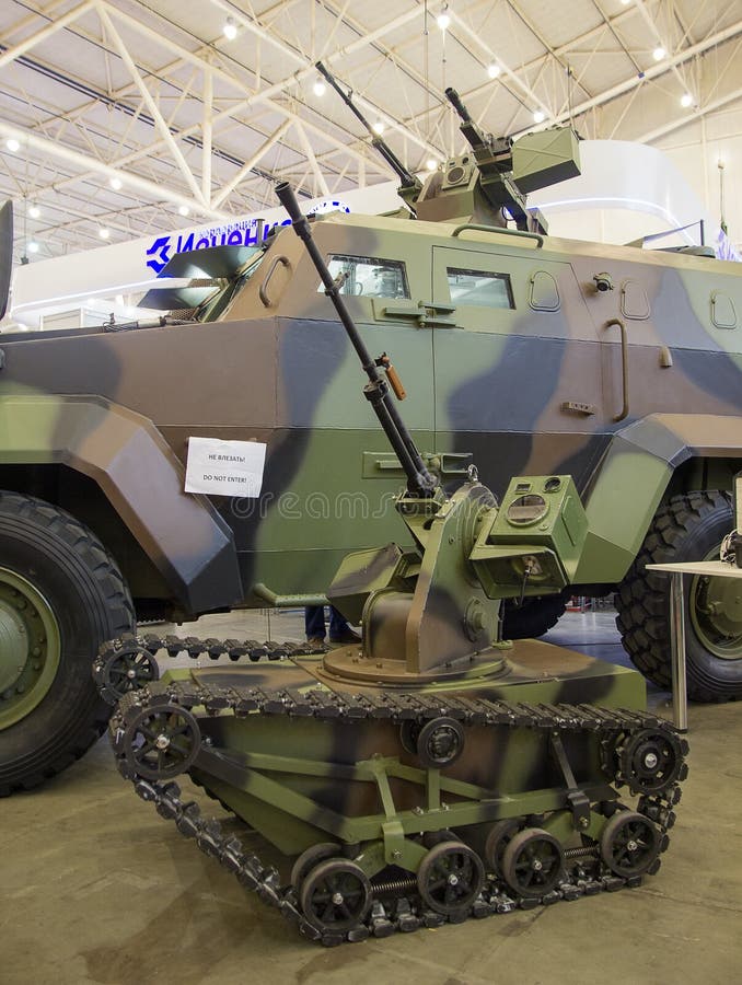 Kiev, Ukraine - October 14, 2016: Remote Controlled Platform on ...