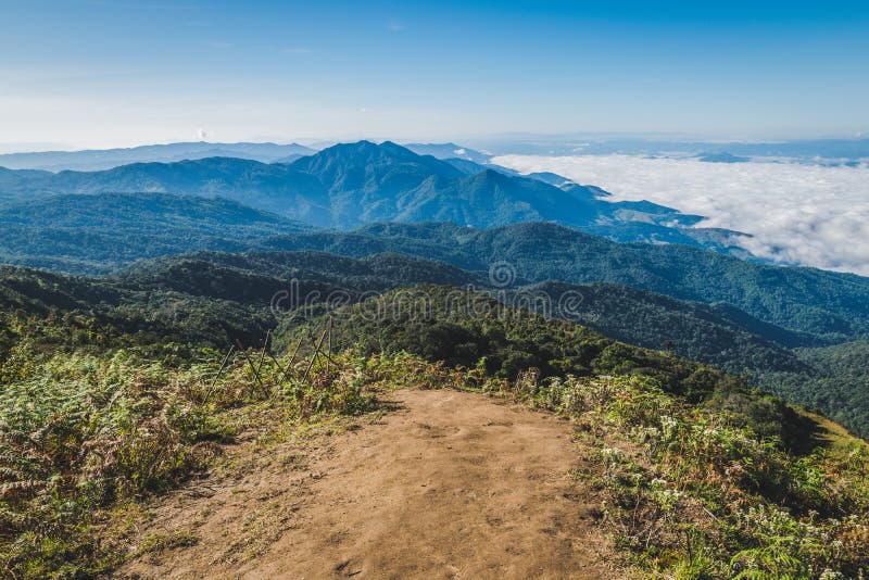 Kiew Mae Pan Nature Study at Doi Inthanon Stock Image - Image of ...