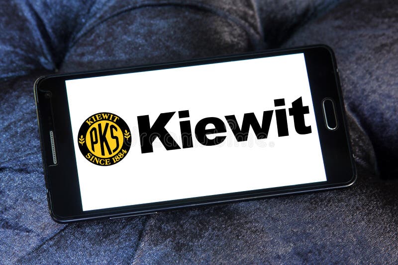 Kiewit Construction Company Logo Editorial Photo - Image of icon ...