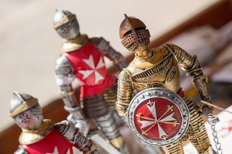 Kights statuettes stock image. Image of helmet, statuettes - 92137495