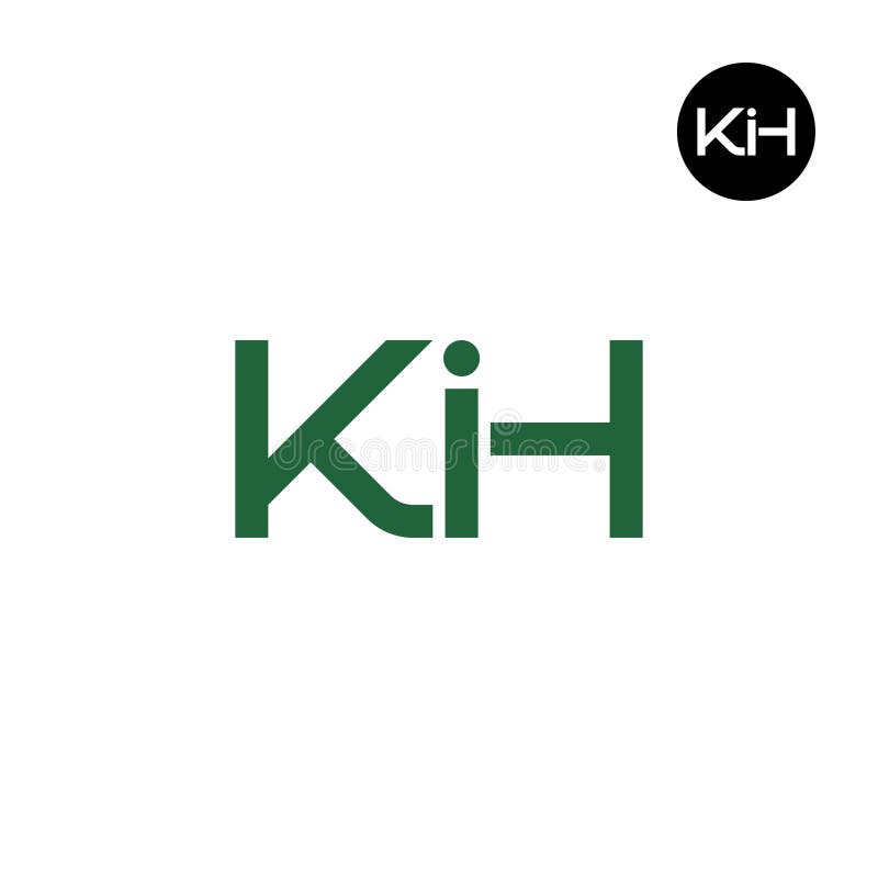 Kih Monogram Stock Illustrations – 14 Kih Monogram Stock Illustrations ...