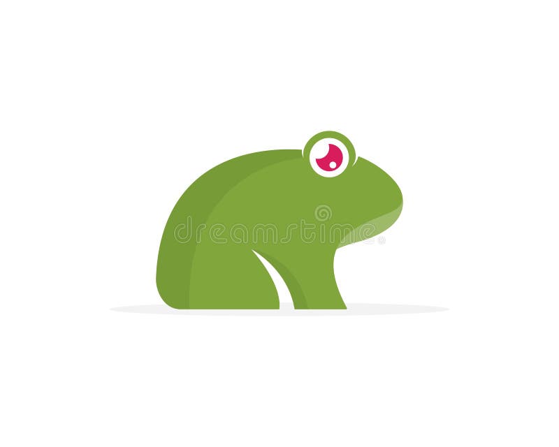 Kikker Logo Template vector illustratie. Illustration of dier - 137009645