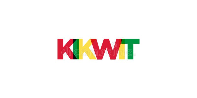 Kikwit in the Congo Emblem. the Design Features a Geometric Style ...