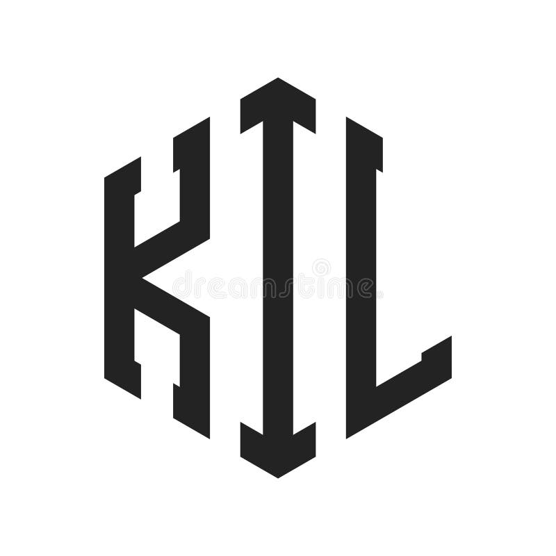 KIL Logo Design. Initial Letter KIL Monogram Logo Using Hexagon Shape ...