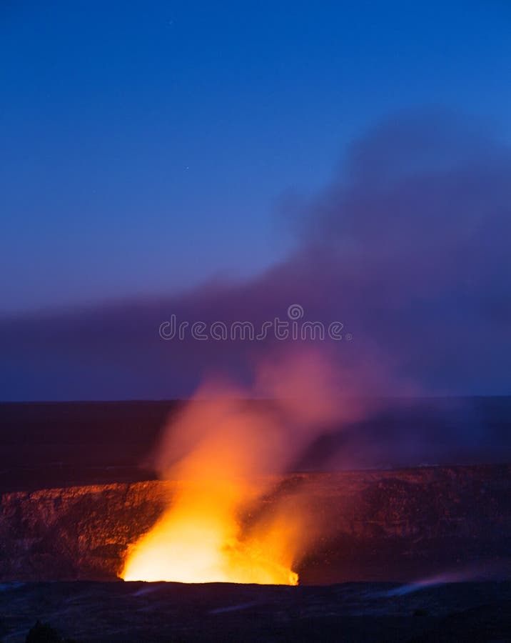 Kilauea Volcano Stock Image Image Of View Island Geological 2957053