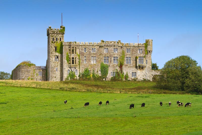 Kilbrittain Castle stock photo. Image of celtic, medieval - 21139380