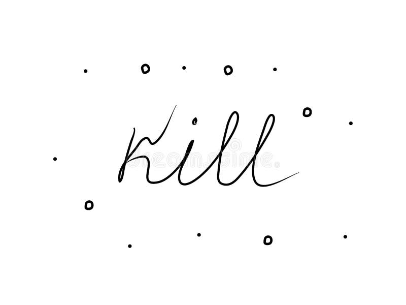 Word Kill Stock Illustrations – 830 Word Kill Stock Illustrations ...