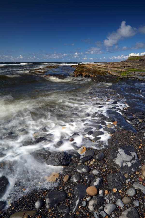 Killala Bay stock image. Image of nature, coast, blue - 64332979