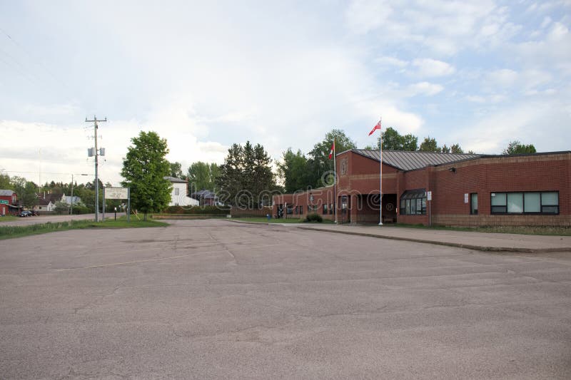 Killaloe Public Elementry School Front of School View Editorial Stock ...