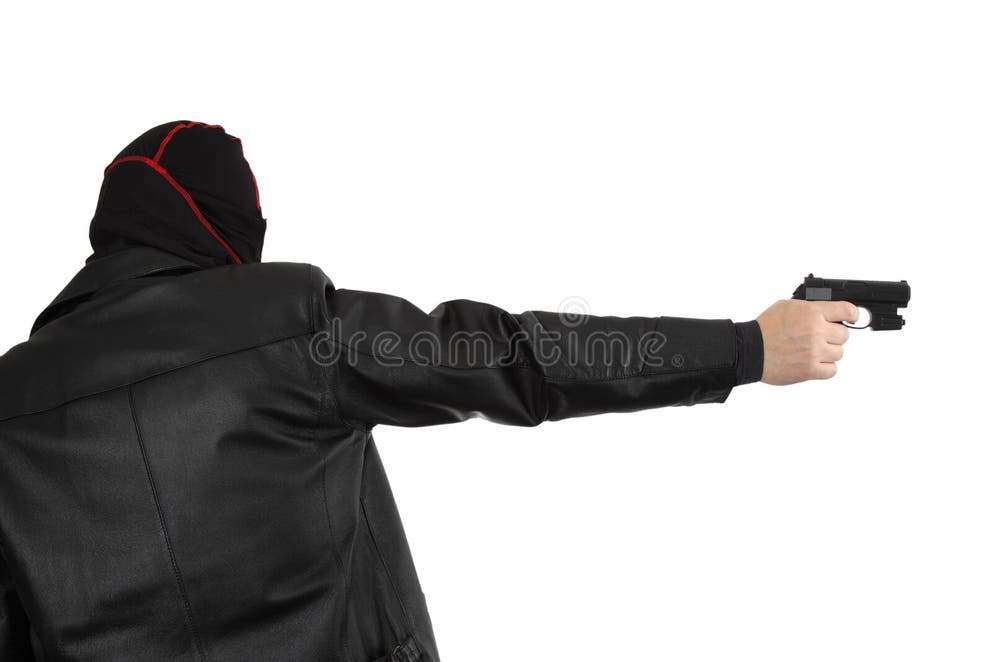 Killer stock image. Image of killer, hijacker, thug, isolated - 14496627