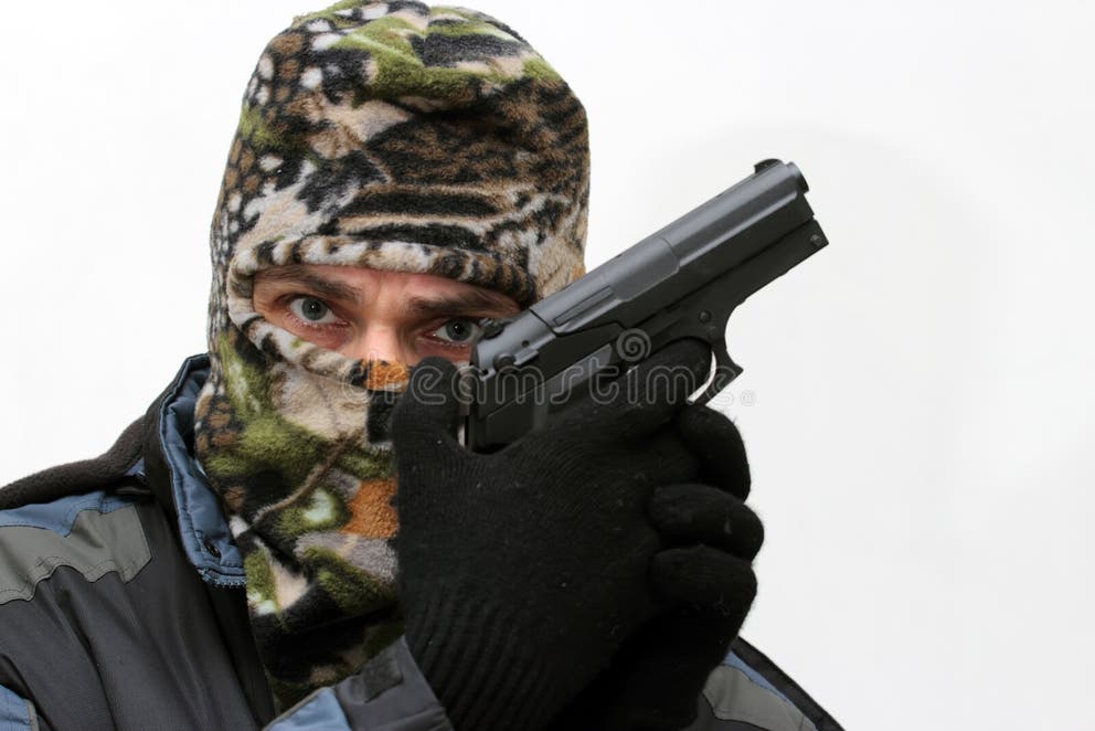 Killer stock image. Image of mask, criminal, balaclava - 23103407