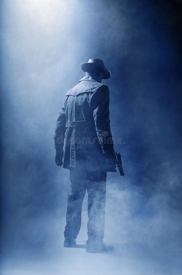 Killer stock image. Image of detective, faceless, character - 50892793