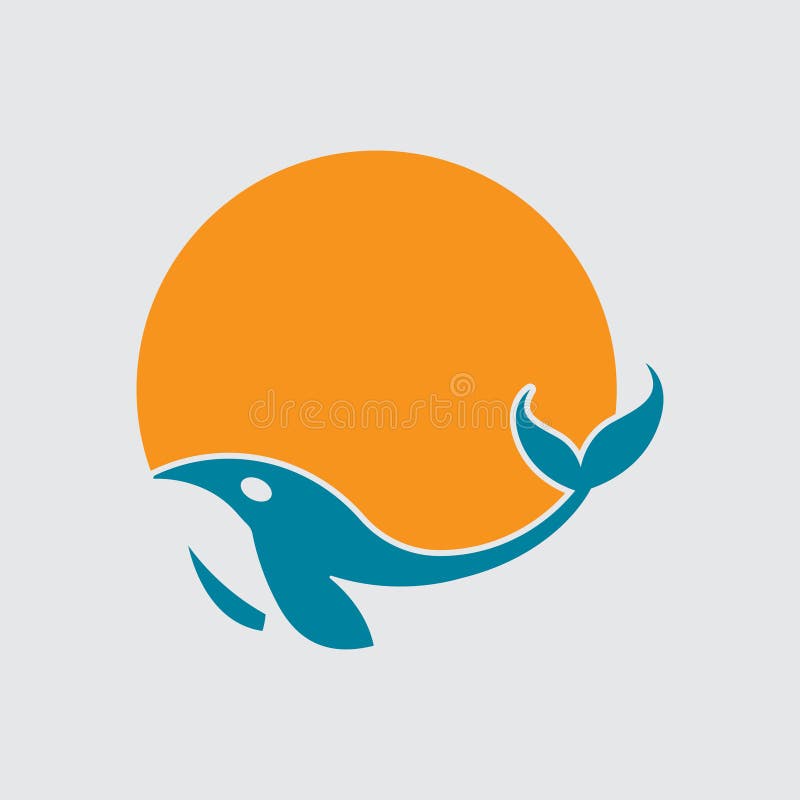 Killer Whale Orca Logo Vector Stock Vector - Illustration of orca ...