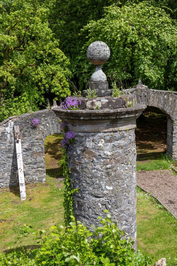 View of an Old Column in Killin, Scotland on May 27, 2024 Editorial ...