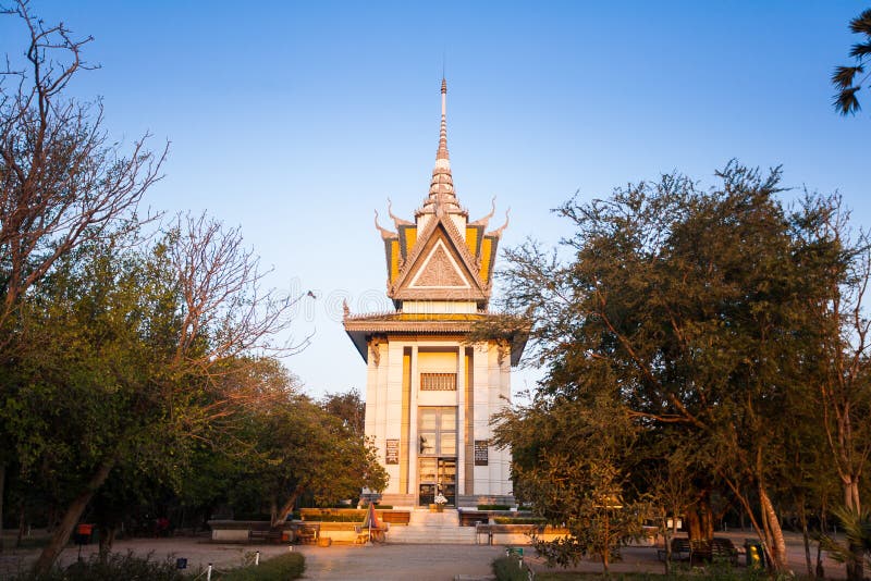 The Killing Fields of Choeung Ek in Phnom Penh, Cambodia Stock Image ...