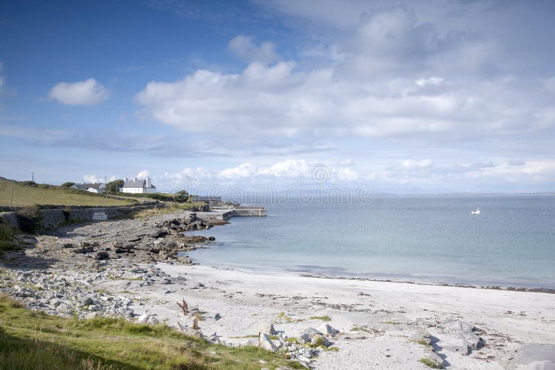 Kilmurvey Beach, Inishmore; Aran Islands Stock Photo - Image of ...