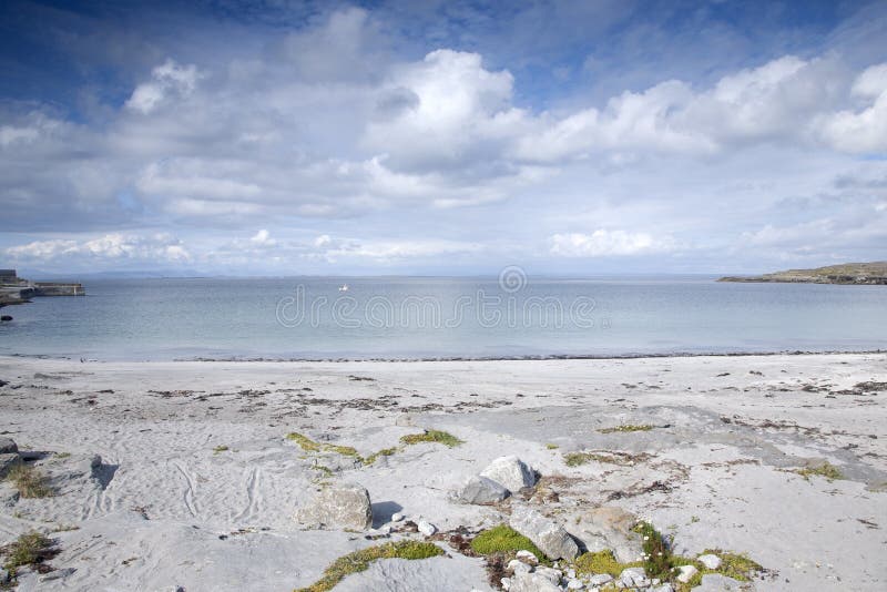 Kilmurvey Beach, Inishmore; Aran Islands Stock Photo - Image of ocean ...