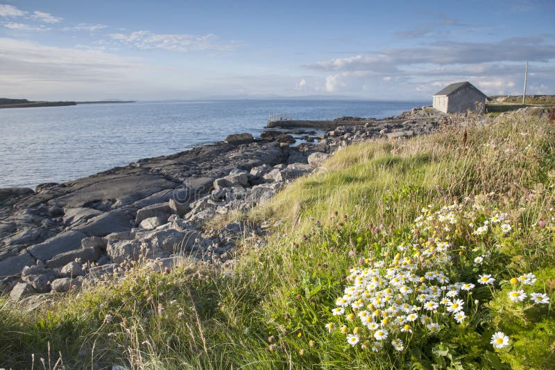 Kilmurvey Beach, Inishmore; Aran Islands Stock Photo - Image of ocean ...