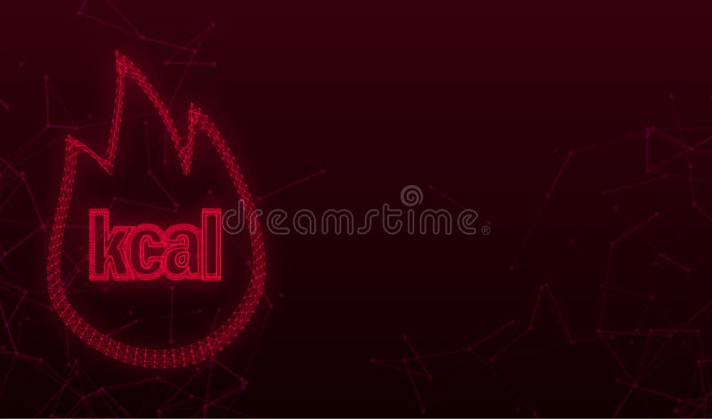 Kilocalorie Emblem, Kcal Reduction. Zero Calories Diet Program ...