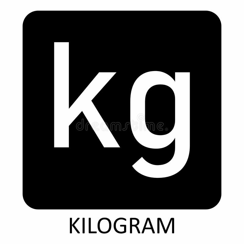 Kilogram Symbol Stock Illustrations – 6,517 Kilogram Symbol Stock ...
