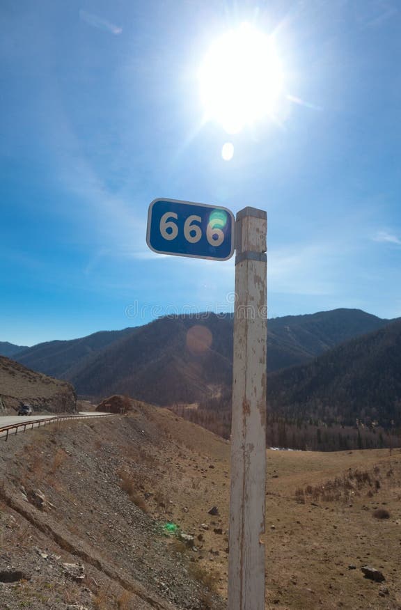 Kilometer pole stock image. Image of indicator, road - 68246351