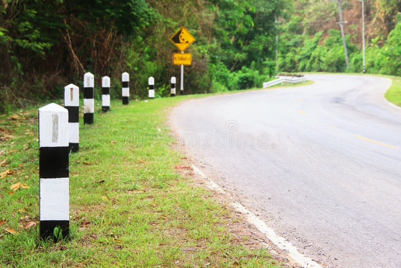 Kilometer Post stock photo. Image of traveller, roads - 26958386