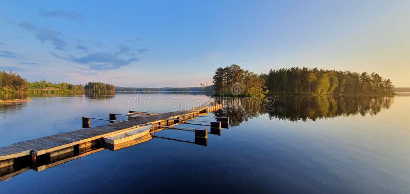Kilsbergen stock photo. Image of scandinavia, evening - 223940668