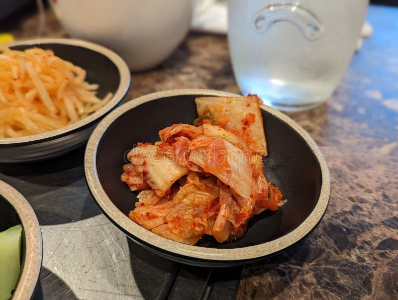 Kim Chi Appetizer Spicy Cool Stock Image - Image of dish, dessert ...