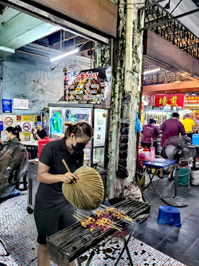 Kimberly Night Market, Georgetown, Penang, Malaysia. Editorial Stock ...