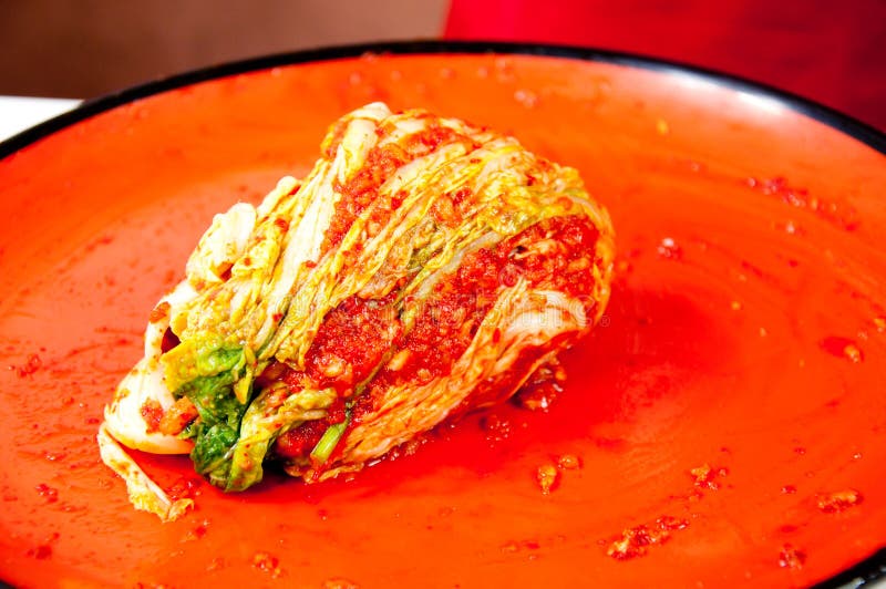 Kimchi stock photo. Image of plant, close, chinese, plate - 19597238
