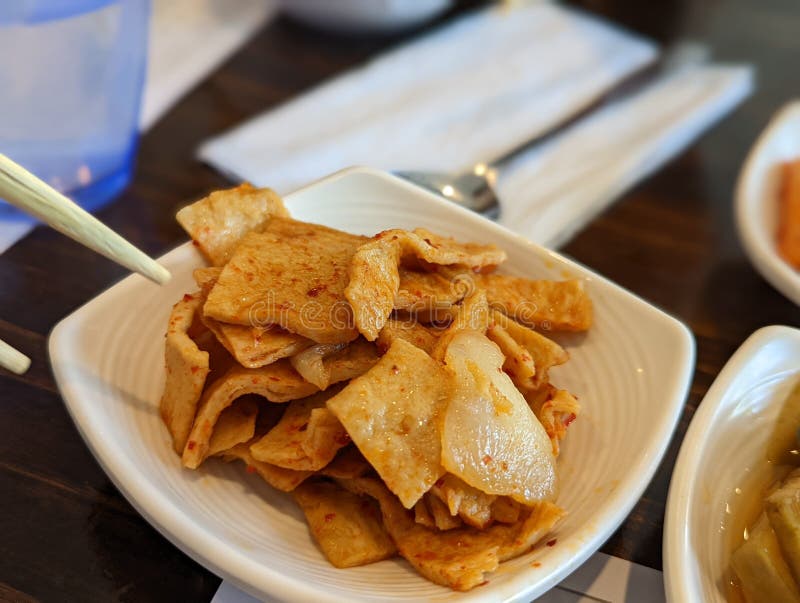 Kimchi Picante Picado Coreano Imagem de Stock - Imagem de prato, lanche ...