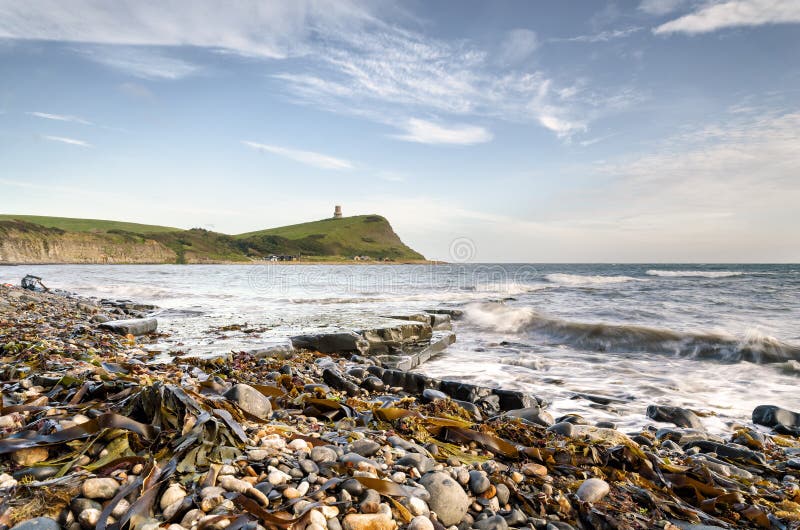 Kimmeridge Bay stock photo. Image of beach, ocean, tide - 36690020