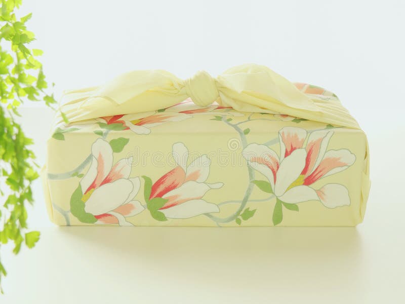 Kimono gift stock photo. Image of floral, furoshiki, colorful - 22462936