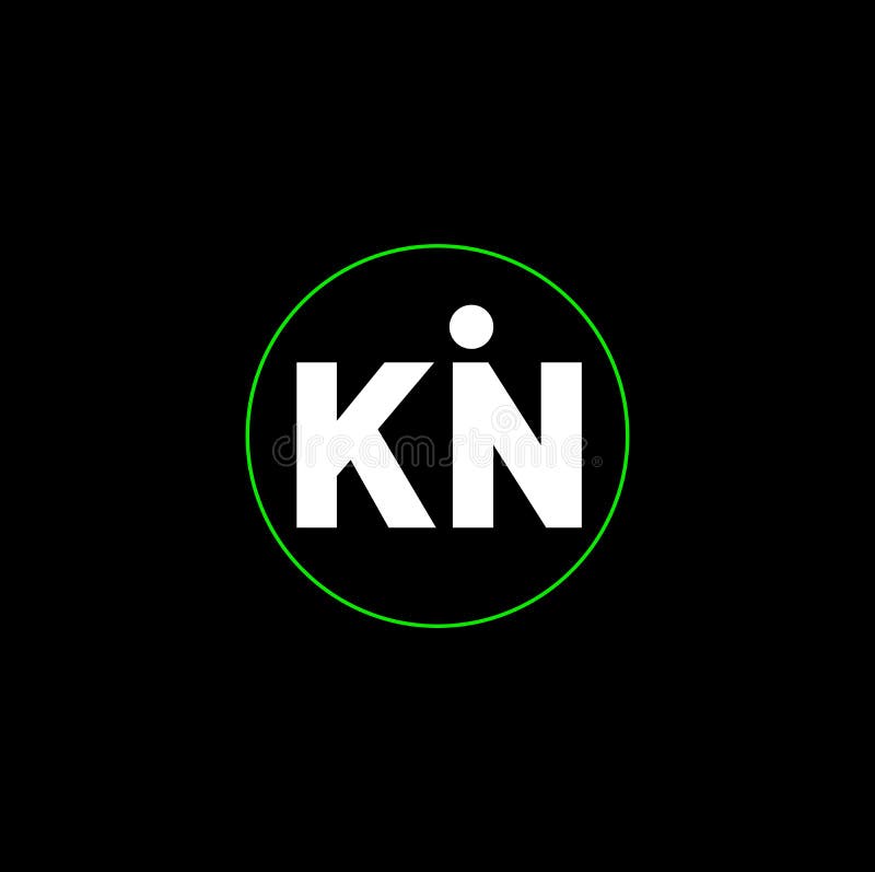 KIN Compoany Logo. Kin Typography Vector Stock Illustration ...