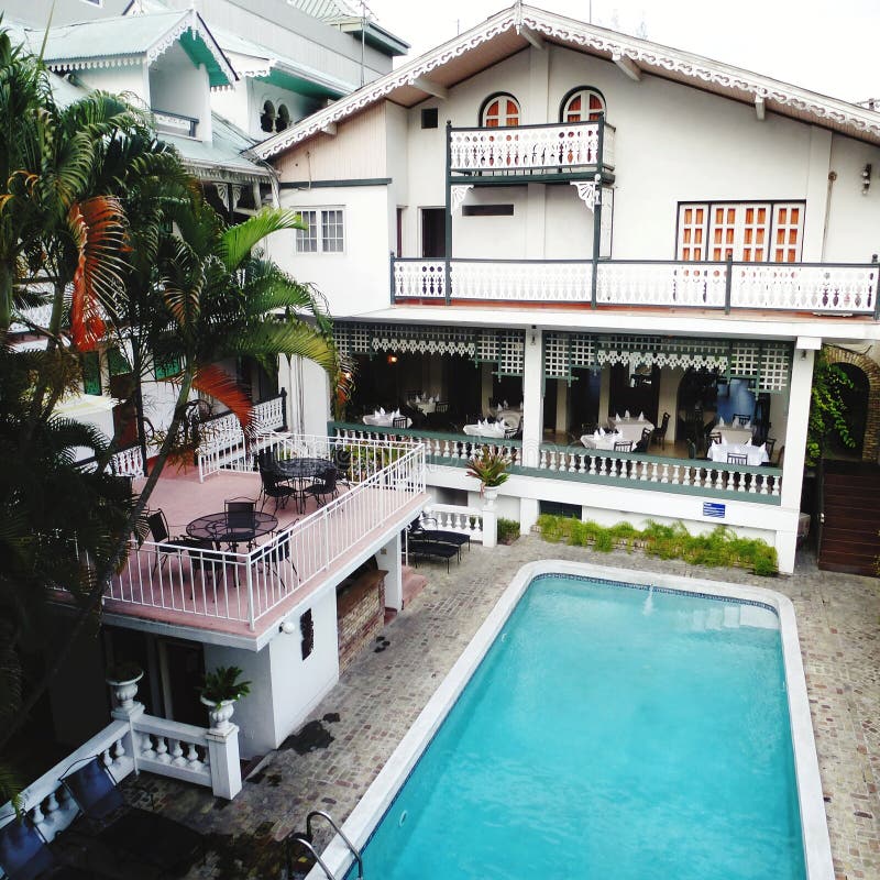 Kinam Hotel Haiti stock photo. Image of hotel, nice - 242189628