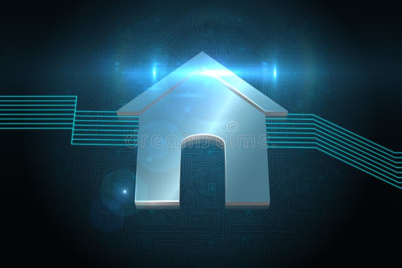 Shiny House Icon Collection Stock Vector - Illustration of painting ...