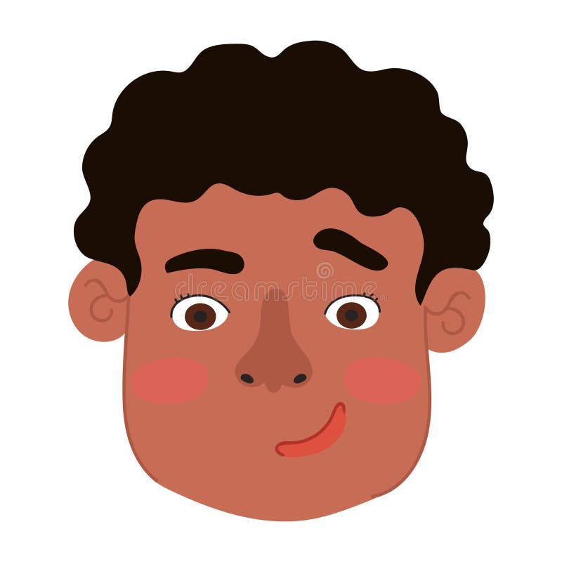 Kind Boy Colorful Illustration Stock Vector - Illustration of kind ...