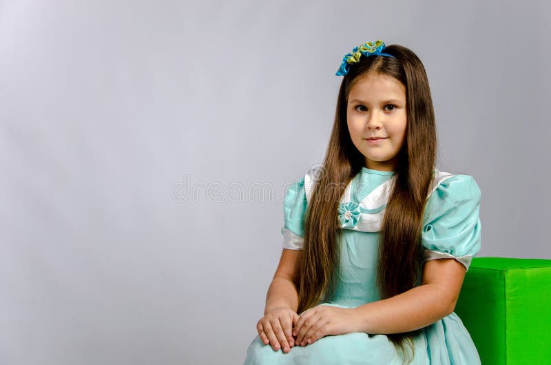 Kind girl portrait stock photo. Image of charm, girl - 55196318
