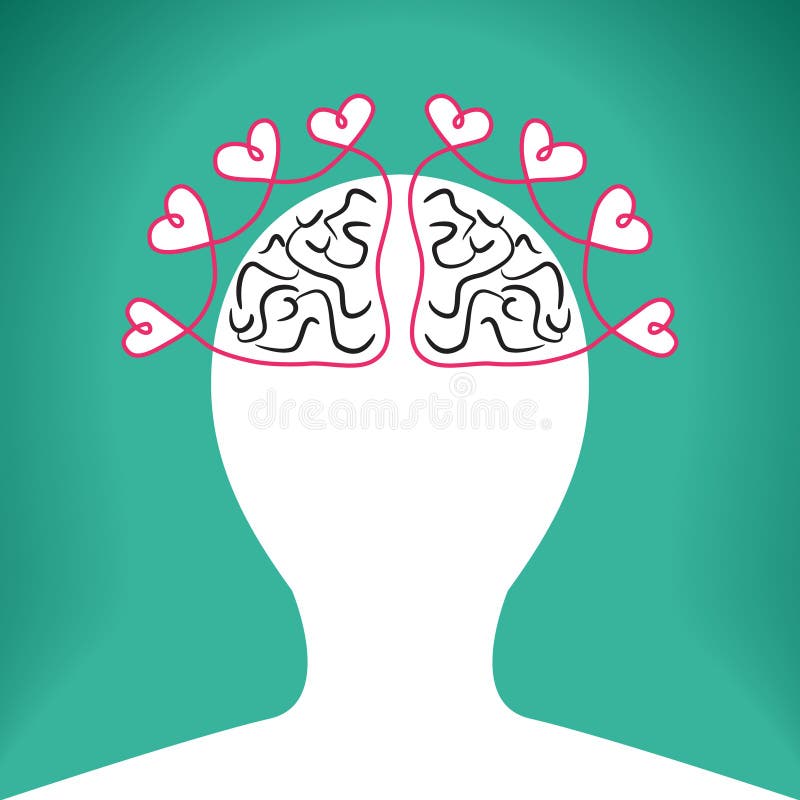 Kind in mind stock vector. Illustration of mind, charitable - 63497430