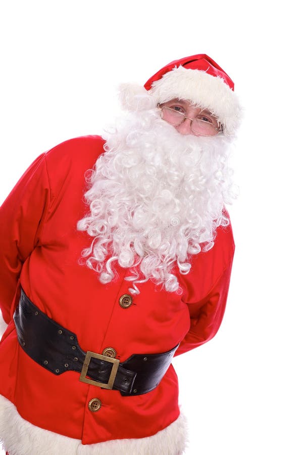 Kind Santa Claus stock photo. Image of lifestyle, positive - 34414526