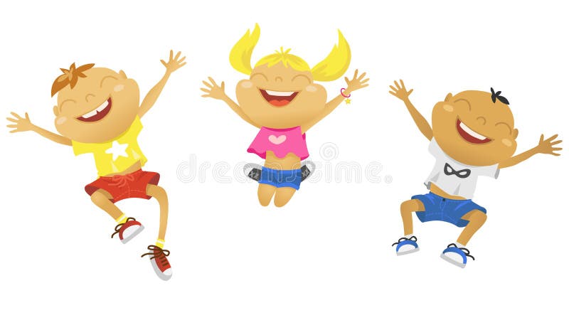 Kinder frohe Feiertage vektor abbildung. Illustration von partei - 66452483