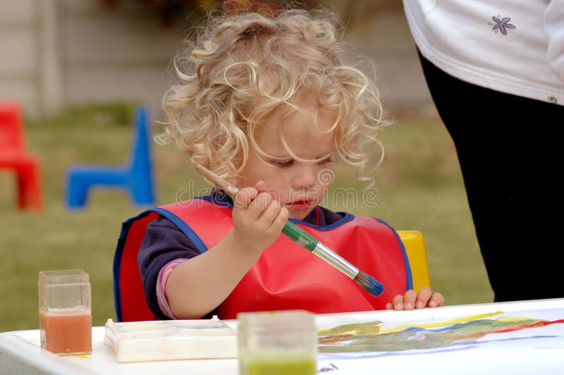 Kindergarten kid stock image. Image of colour, beautiful - 3638529