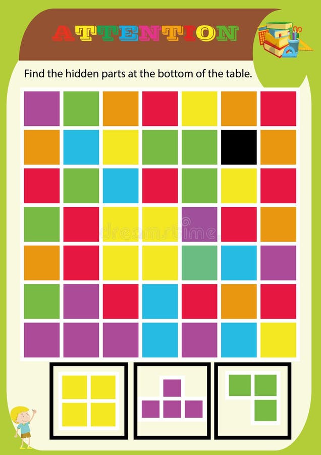 Kindergarten Symbol Work.geometric Shapes.Sudoku for Kids with Colorful ... Kindergarten Symbol Work.geometric Shapes.Sudoku for Kids with Colorful ...