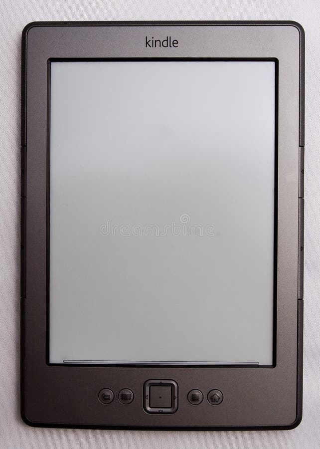 Amazon Kindle E-Reader editorial stock photo. Image of knowledge - 19555098