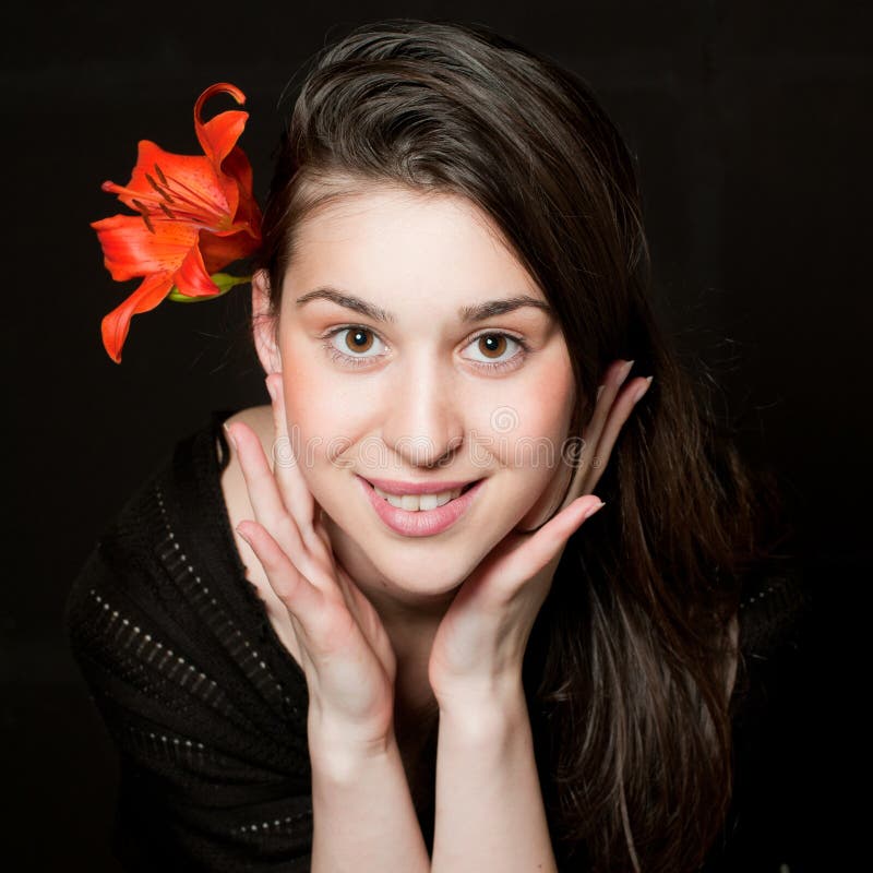 Long neck stock photo. Image of hands, dreams, woman - 15211488