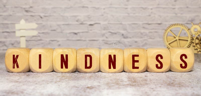 KINDNESS Word Made with Building Blocks. Concept Stock Photo - Image of ... KINDNESS Word Made with Building Blocks. Concept Stock Photo - Image of ...