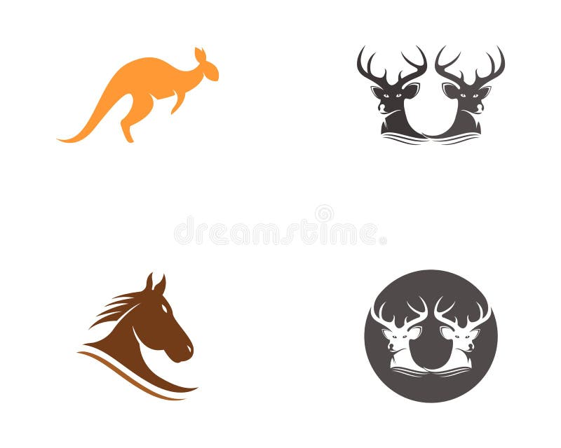 Kinds of animal logo stock vector. Illustration of kinds - 122781669