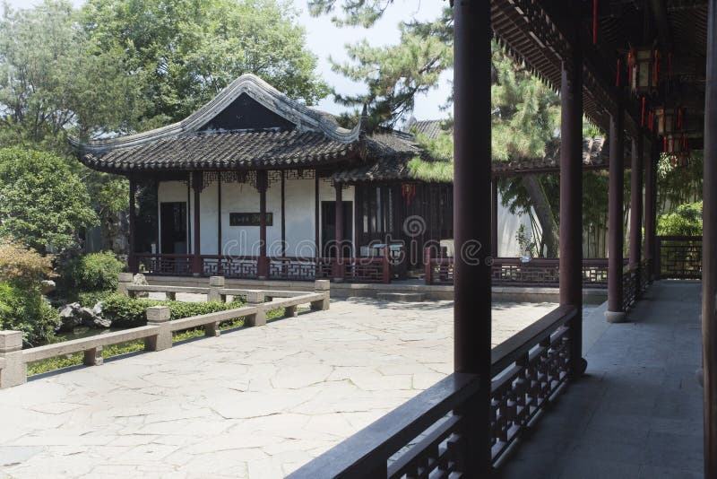 Kinesisk Klassisk Arkitektur Fotografering för Bildbyråer - Bild av ...