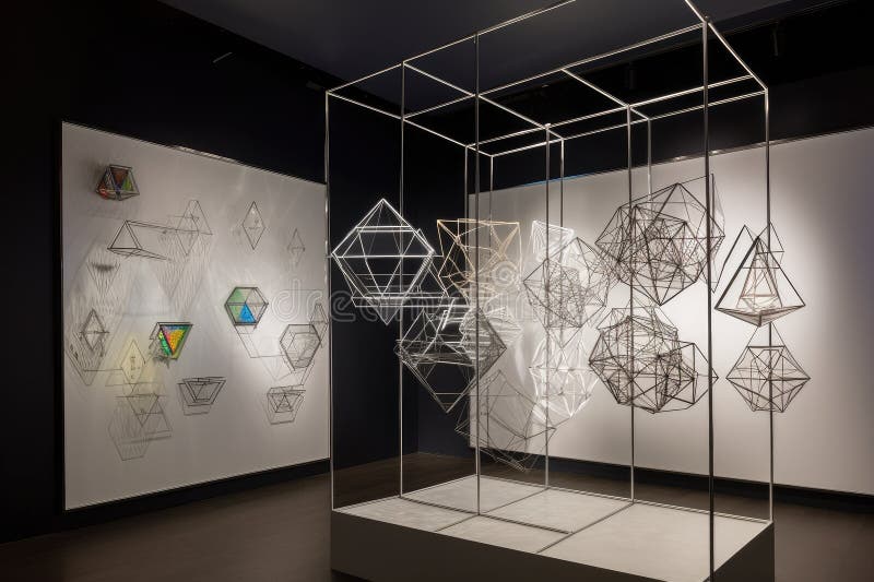 Modern Art Gallery with Display of Intricate, Edible Chocolate ...