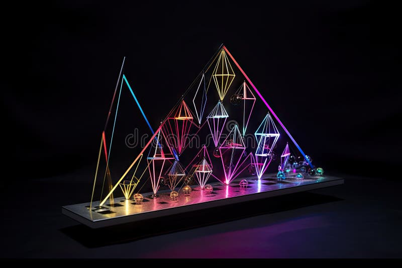 Kinetic and Interactive Sculpture of a Futuristic City, with ...